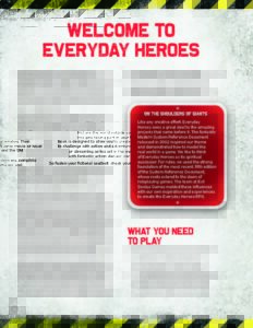 Everyday Heroes Core Rulebook [Anniversary Edition] - Evil Genius Games