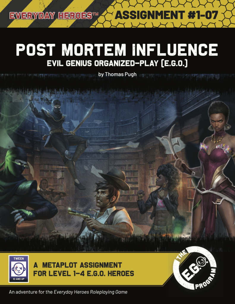 REDEMPTION Assignment 07: Post Mortem Influence (E.G.O) - Evil Genius Games